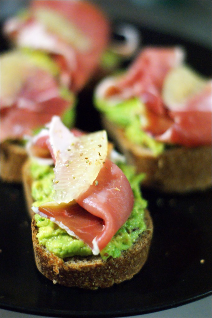 4 idées de toasts / tartines pour le réveillon