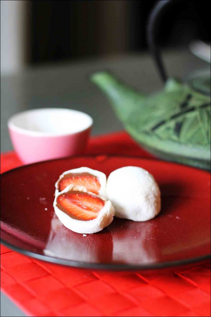 Daifuku Mochi Fraise Nutella (en vidéo)